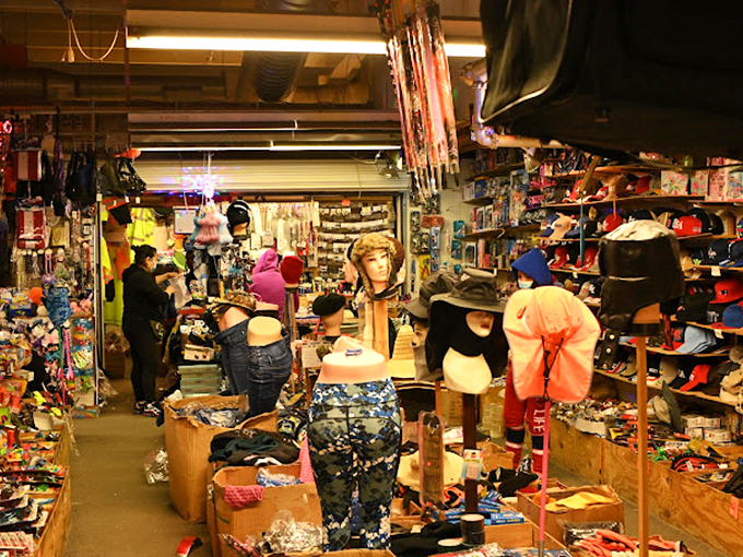 Fashion archaeology at its finest. Somewhere in these racks is the jacket that will have friends asking, "Where did you find that amazing piece?"