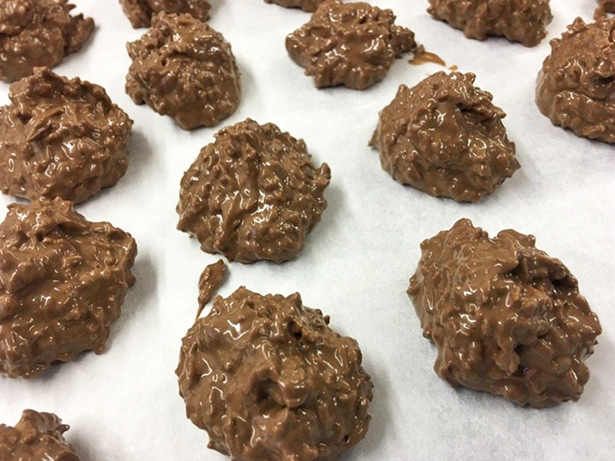 These chocolate coconut clusters aren't just desserts; they're little islands of paradise. The perfect combination of chewy, crunchy, and absolutely irresistible.