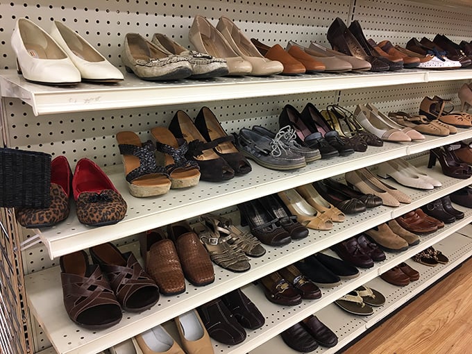 Cinderella had one fairy godmother; you've got an entire wall of potential glass slippers at prices that won't vanish at midnight.