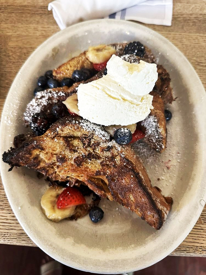 The Dutch Baby in its natural habitat &ndash; puffy, golden, and studded with savory treasures. It's what would happen if a pancake and a souffl&eacute; had a delicious love child. 