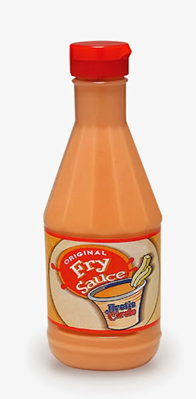Behold the holy grail of Utah condiments&mdash;the original fry sauce in all its peachy-pink glory, bottled for devotees to worship at home.