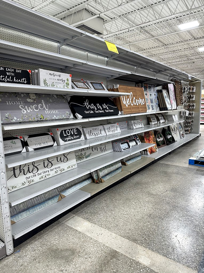 "This is us" indeed! Home décor signs that speak universal truths at prices that let you redecorate with every mood swing.