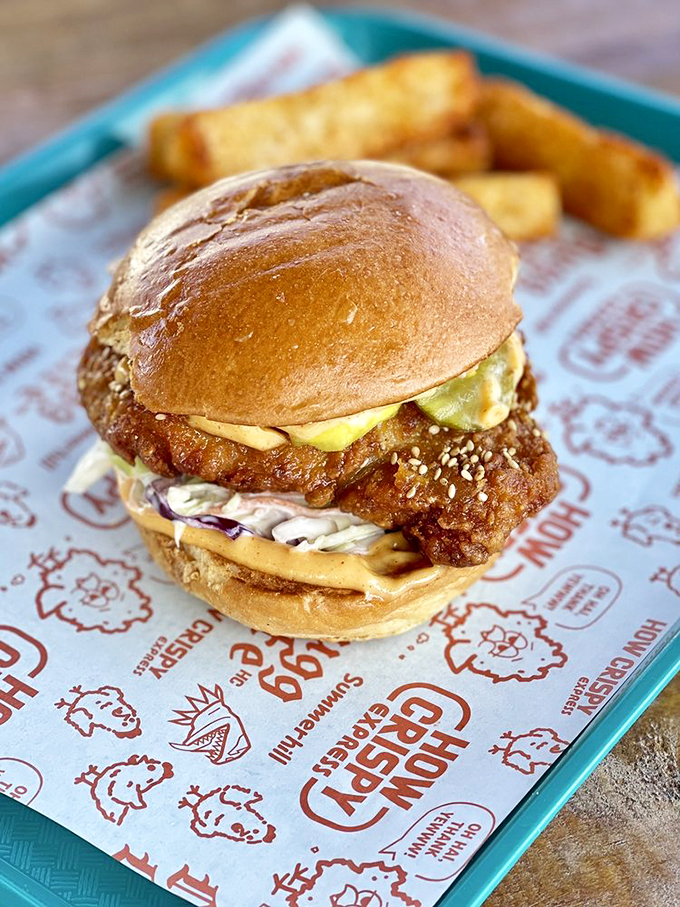 The Honey Boi comes dressed for success with honey, chili crisp, and lime mayo&mdash;proof that sometimes more is gloriously more.