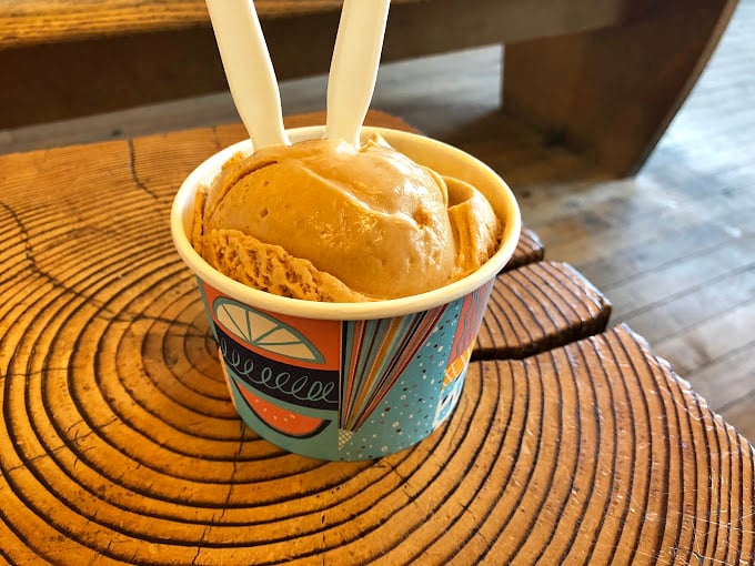 Two scoops, two spoons, one perfect moment. This isn't just dessert&mdash;it's the kind of simple pleasure that makes you forget to check your phone. 
