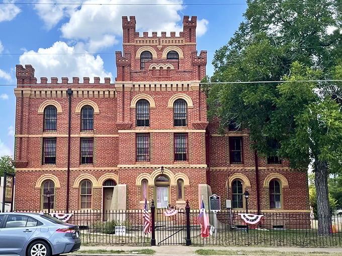 This castle-like structure isn't guarding treasure&mdash;unless you count Lockhart's history as precious. The old jail now serves time as a fascinating museum.
