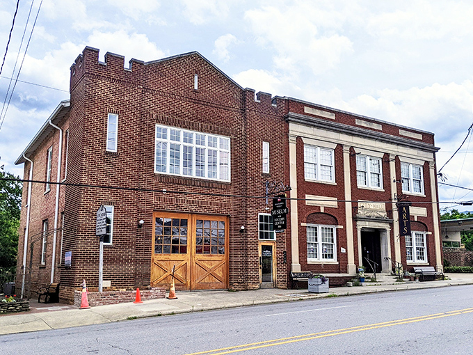 History doesn't just live in books here&mdash;it's preserved in this handsome brick building that tells the story of Black Mountain's rich cultural heritage.