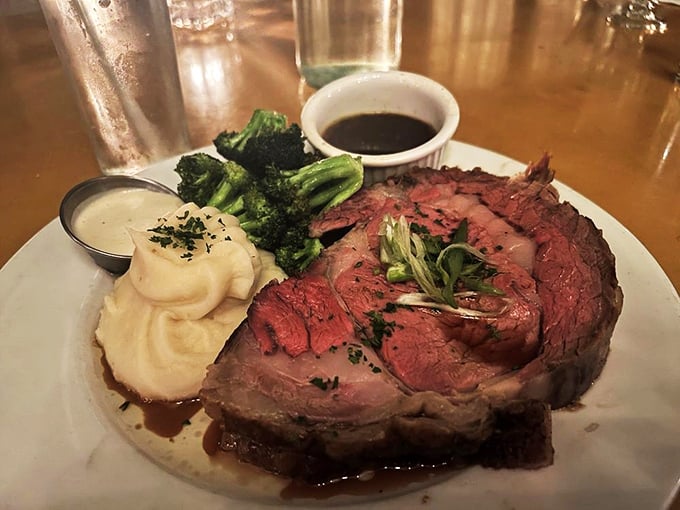 This isn't just a burger&mdash;it's a handheld masterpiece of house-ground perfection, accompanied by fries that demand equal attention.