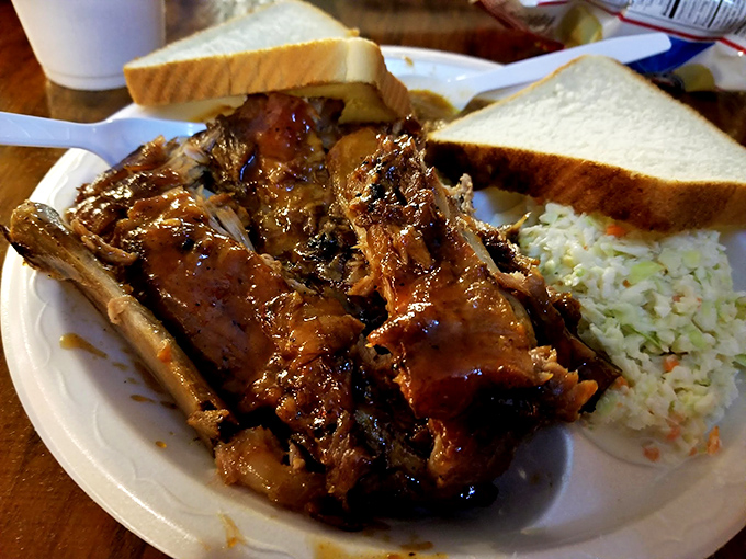 These ribs aren't just falling off the bone&mdash;they're jumping straight into barbecue history. The perfect marriage of smoke, spice, and everything nice.