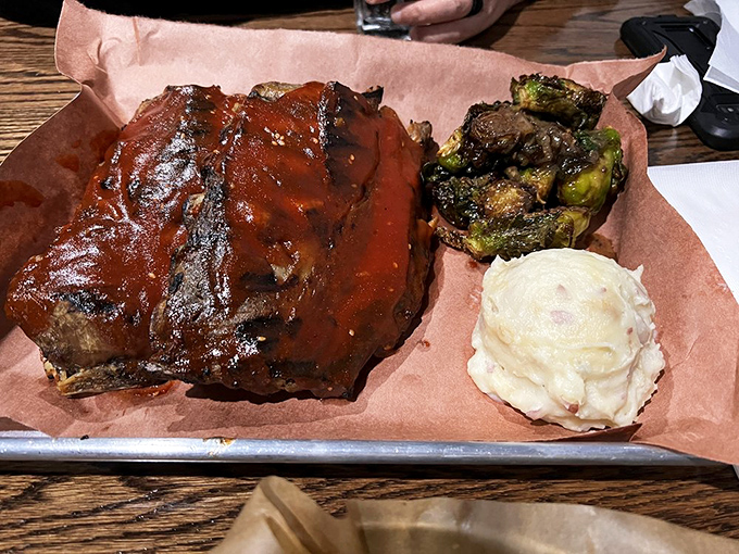 These ribs don't just fall off the bone&mdash;they practically leap into your mouth, trailing a wake of smoky, tangy barbecue perfection.