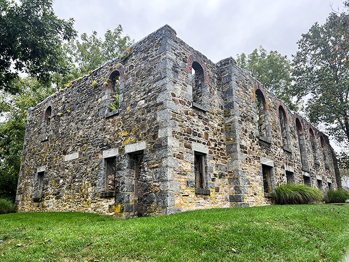 These weathered stone ruins whisper tales of Ellicott City's industrial past, standing proudly as a monument to Maryland craftsmanship and determination.