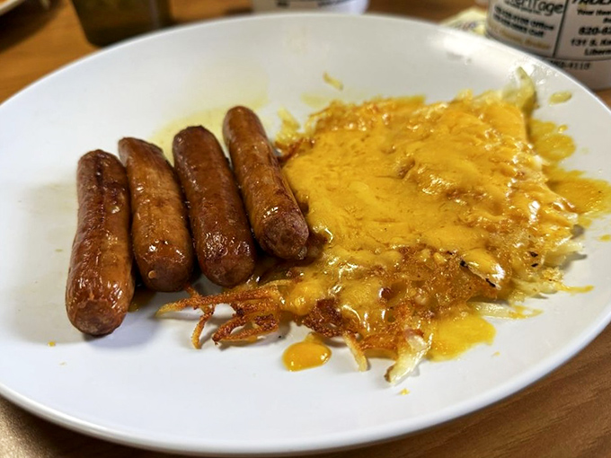 Those sausage links have the perfect snap when you bite into them &ndash; the breakfast meat equivalent of hitting all green lights on your morning commute.