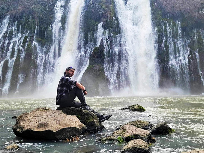 Finding your zen at the base of thundering falls&mdash;some people meditate with apps, others with 100 million gallons of nature.