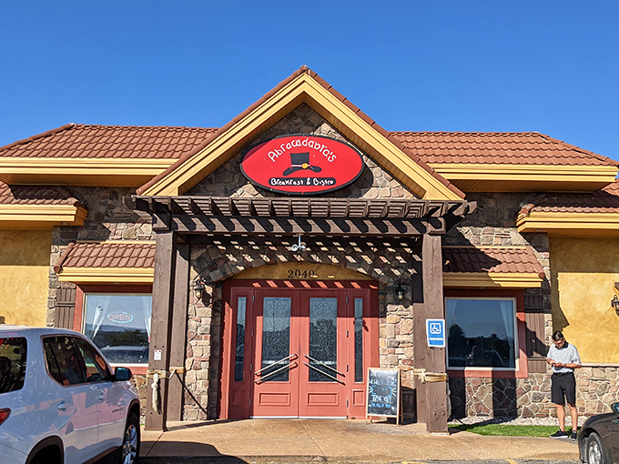 Abracadabra's conjures breakfast magic in a building that looks like a cross between a ski lodge and a Southwestern retreat. Prepare for pancake sorcery!