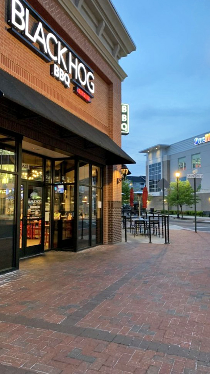 Black Hog's brick facade houses barbecue that's both sophisticated and primal&mdash;like eating with your hands while discussing philosophy.