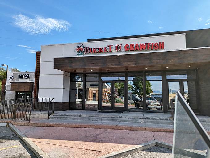 Bucket O' Crawfish doesn't hide its intentions&mdash;this is where you'll happily trade dignity for deliciousness and napkins are considered essential survival gear.