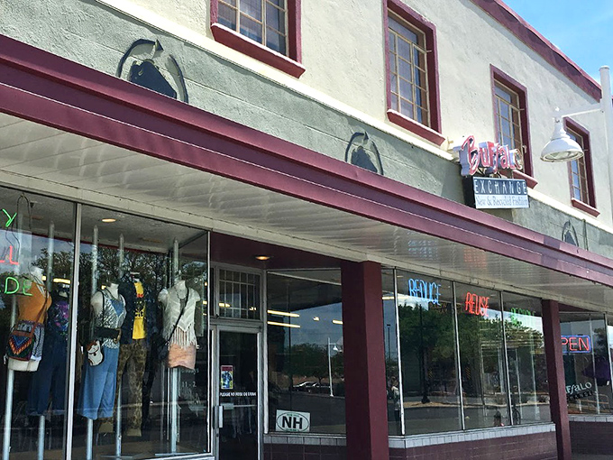 Buffalo Exchange's colorful racks tell a thousand fashion stories &ndash; each one waiting for its next chapter.
