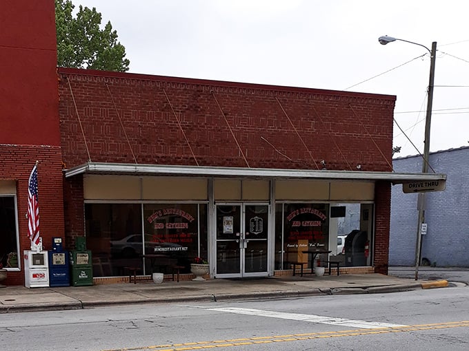 Bum's storefront looks like every small-town business from 1975, which is exactly why the barbecue inside tastes like a heritage worth preserving.