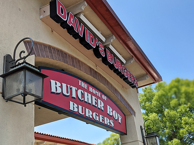 David's Burgers: Where "The Home of Butcher Boy Burgers" isn't just a tagline &ndash; it's a solemn promise delivered between two perfect buns.