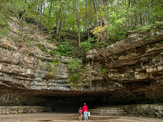 Dunbar Cave's massive entrance resembles nature's own cathedral &ndash; no wonder ancient peoples considered it sacred space.