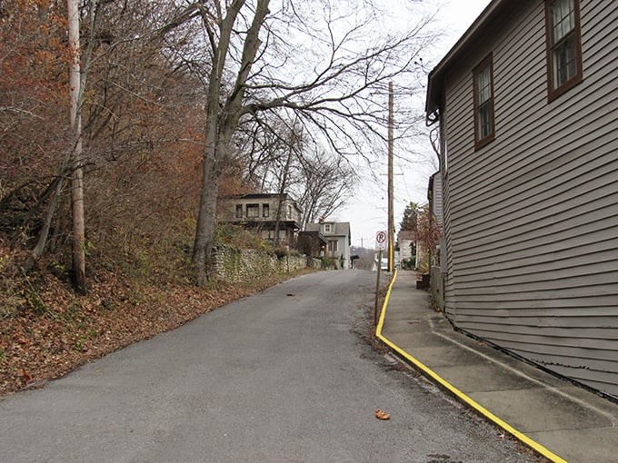 Nestled between limestone bluffs and the Mississippi, Elsah's narrow streets feel like a secret worth keeping.