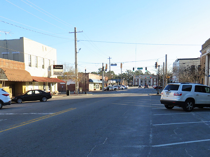 Folkston's main street is Georgia small-town living at its most authentic. Where people still wave from their trucks and mean it.
