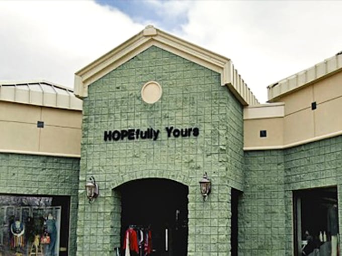 Behind that mint-green exterior lies a world where "hopefully yours" isn't just a name&mdash;it's the whispered prayer of every thrifter.