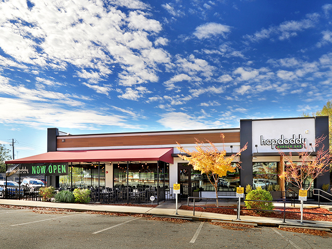 Hopdoddy's modern storefront might look like the cool kid in school, but its burgers graduate with highest honors in flavor.
