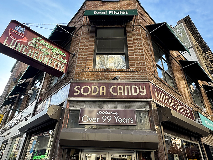 Lexington Candy Shop proudly announces "Over 99 Years" of sweetening New York mornings &ndash; that's older than Betty White was!