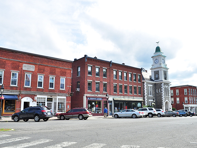 That stone church could be on a travel brochure&mdash;Litchfield's architectural treasures stand proudly against Connecticut skies. 