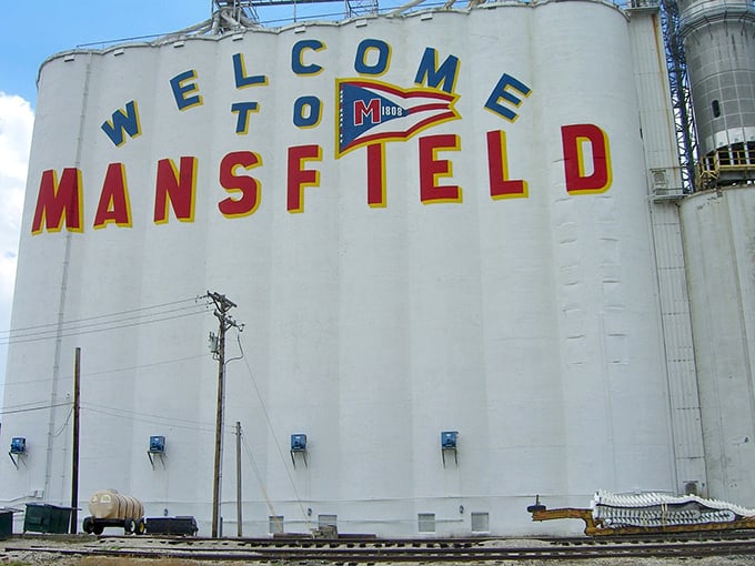 Mansfield's skyline offers small-town charm with big-time savings. Even the birds perched on those church spires are paying reasonable rent!