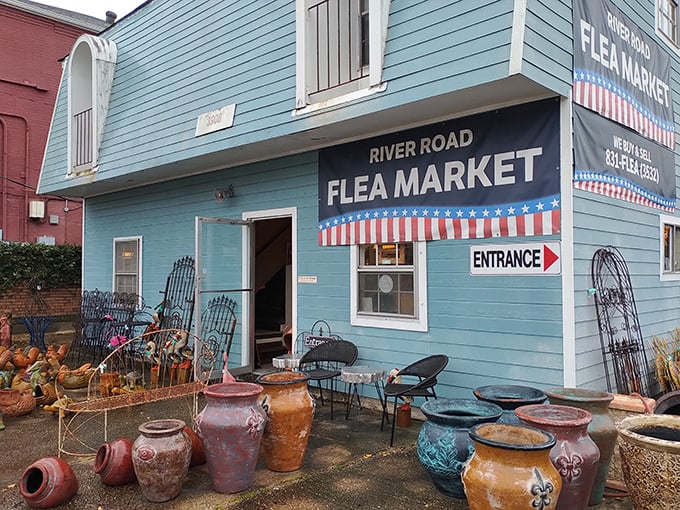 This blue riverside gem has the charming personality of a small-town shopkeeper who remembers your name and favorite finds.