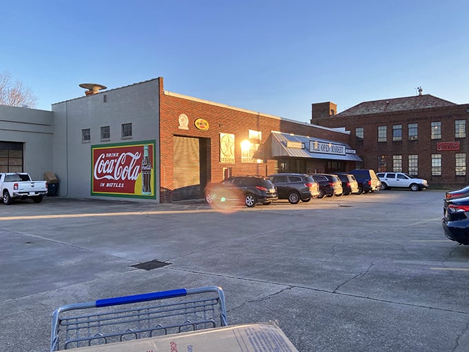 The Open Market: "Part warehouse, part treasure hunt. The covered parking hints at how long you'll want to stay!"