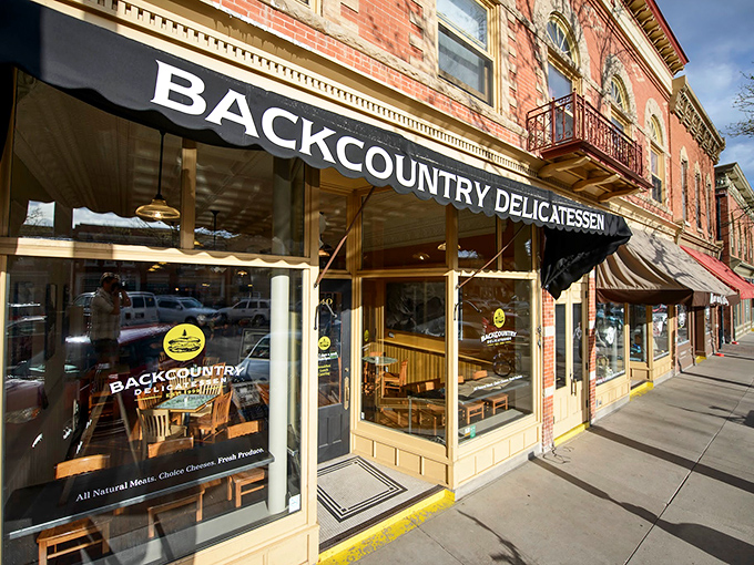 Yampa Sandwich Company's historic brick building feels like it has stories to tell. Most of them involve people saying "Mmmmm."