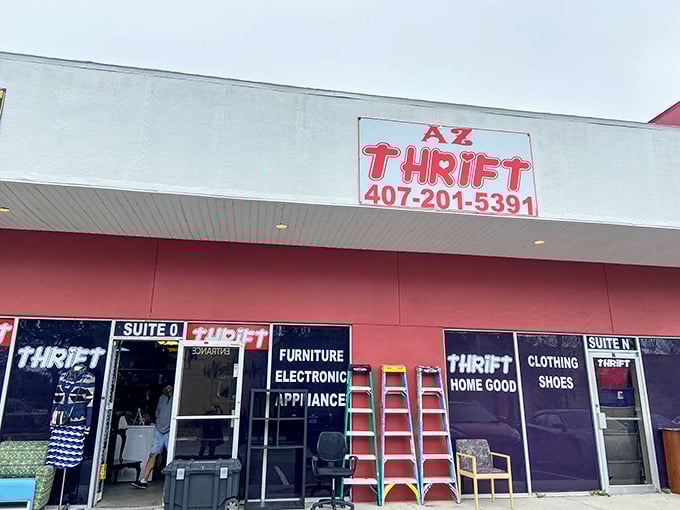Suite H might be small on the sign, but the bargains inside this Kissimmee thrift store are enormous.