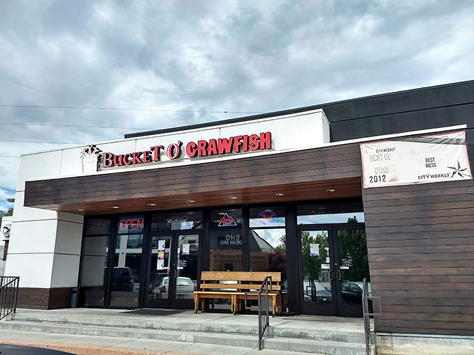 The unassuming storefront belies the glorious mess that awaits inside&mdash;like finding a jazz club in a library, the real action happens beyond these doors.
