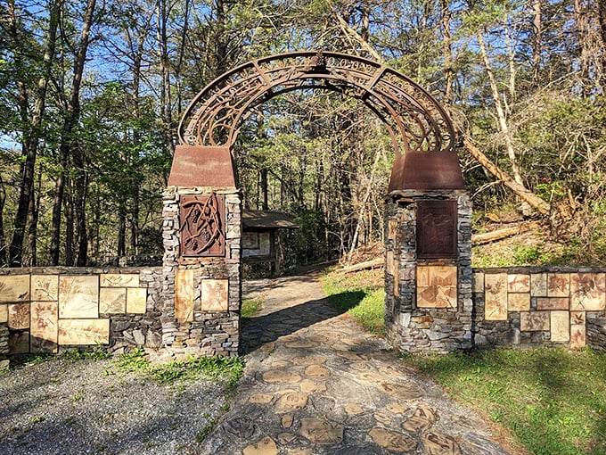 Cheaha State Park: This stone archway doesn't just mark an entrance&mdash;it's a portal to adventures that Instagram filters can't improve upon.