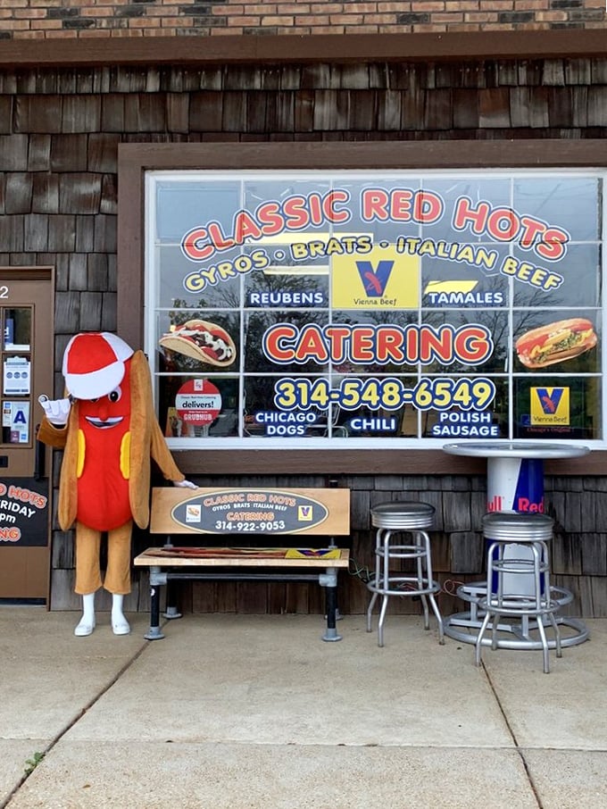 That iconic hot dog mascot isn't just cute&mdash;it's a beacon of hope for anyone craving authentic Vienna Beef perfection in St. Louis.