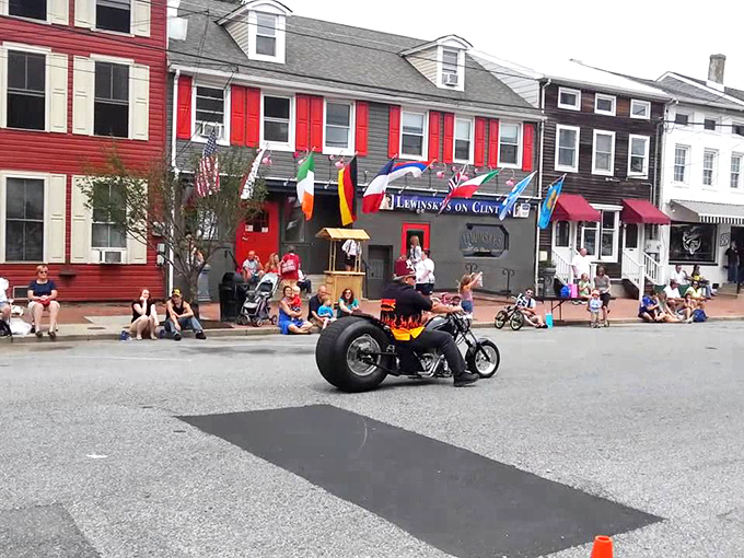 Delaware City's parade-ready main street showcases small-town America at its finest. The kind of place where community events still bring everyone together.