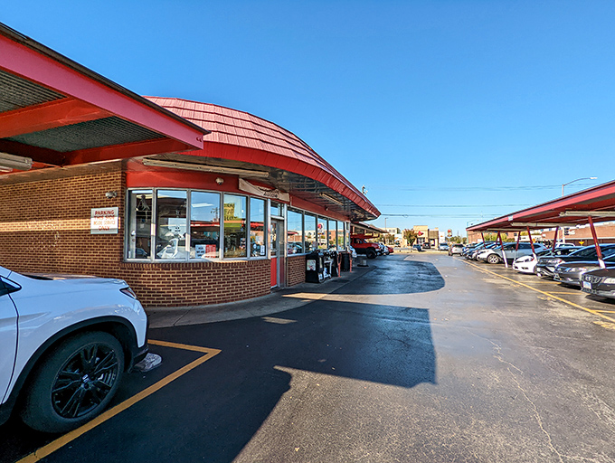 Doumar's: Where the waffle cones are still hand-rolled on the original machine, proving that sometimes, progress means preserving perfection.