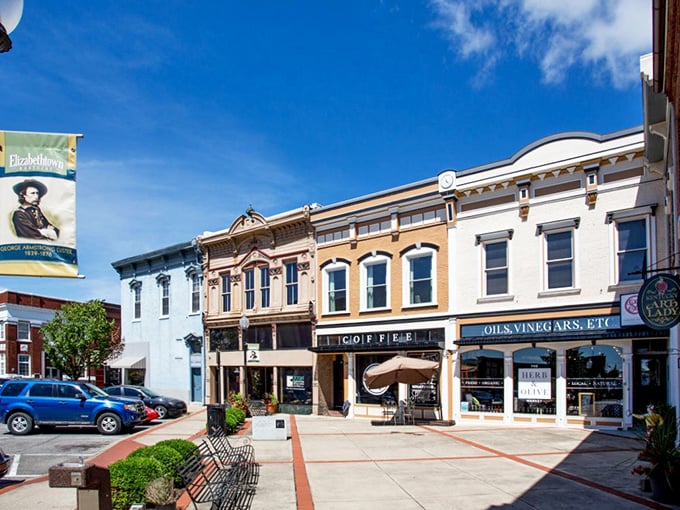 E-town's historic district looks like a movie set where the plot twist is how affordable everything remains.