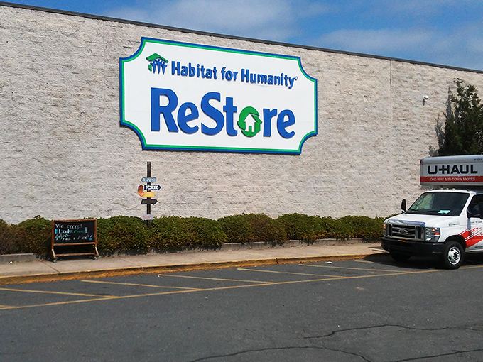 Behind these walls, kitchen cabinets and vintage doorknobs await their chance to transform your home renovation project.