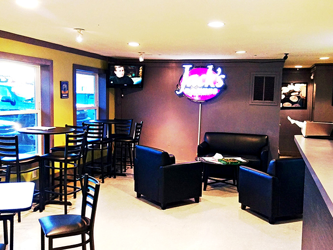 Jack's Donuts: The cozy interior feels like stepping into someone's living room&mdash;if that someone happened to make heavenly donuts.