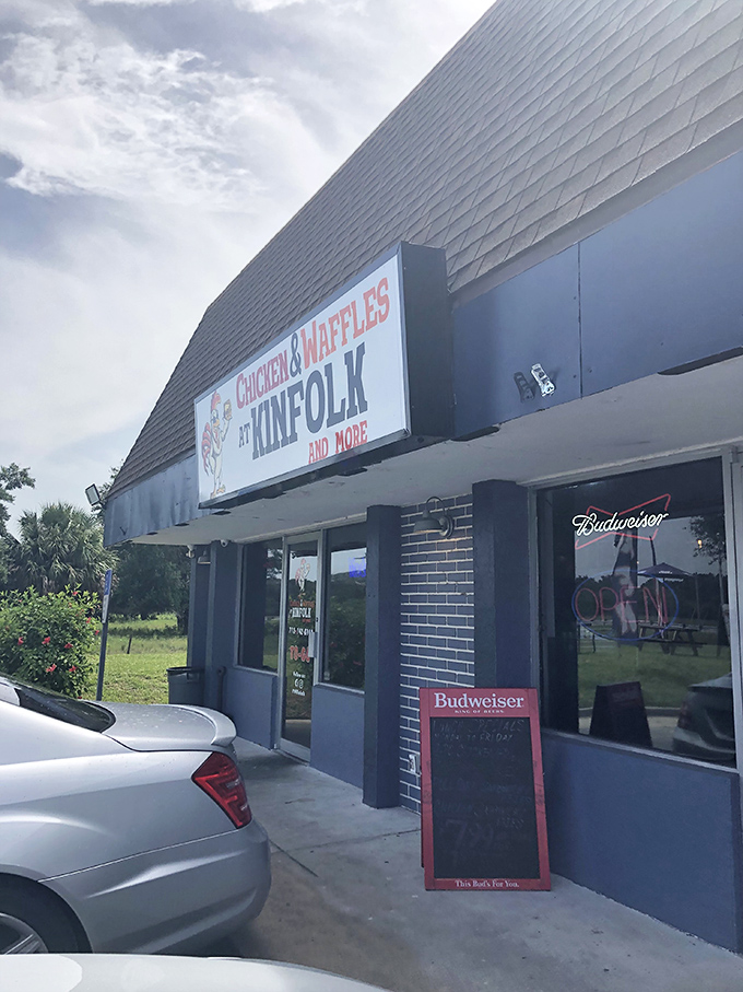 The blue and orange exterior might be modest, but what happens inside is nothing short of culinary fireworks.