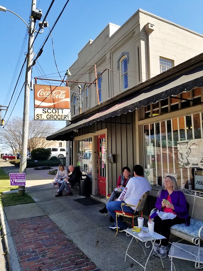 Vintage Coca-Cola signs and community conversations &ndash; Scott Street Deli serves up nostalgia between two slices of bread.