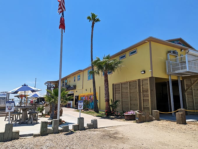 Stilts, flags, and fresh catches &ndash; Stingaree stands ready for high tides and higher appetites along the Intracoastal.