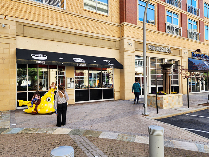 Modern architecture meets culinary adventure at this Charlotte hotspot where burger boundaries get deliciously blurred.