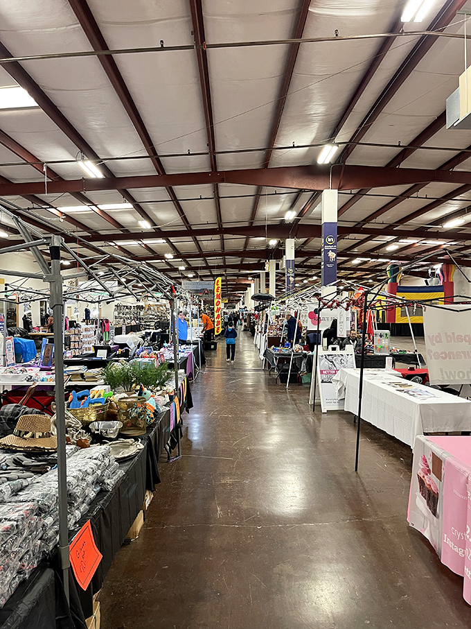 The Tupelo Flea Market: where you'll need comfortable shoes and strong willpower &ndash; because those shopping carts fill up faster than you'd think!