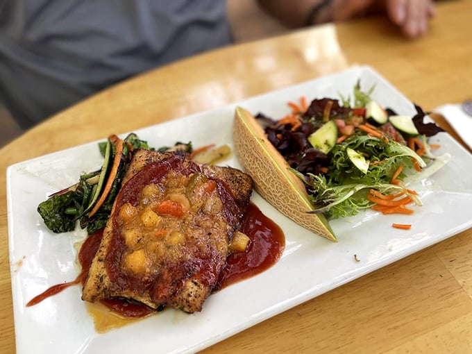 BBQ cobia with mango chutney that's dressed for success&mdash;the fish equivalent of showing up to a party in your finest outfit and stealing the show.