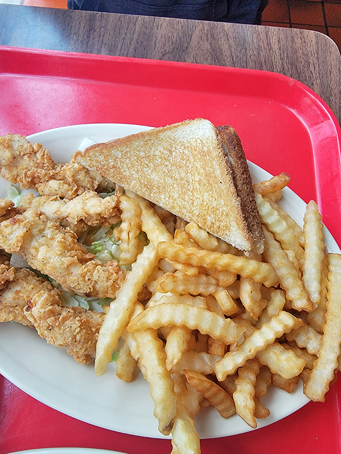 This isn't just a sandwich; it's an engineering marvel. The crispy-to-soft ratio is what food scientists dream about at night. Photo credit: <a href="https://maps.google.com/maps/contrib/106566043529236573454" target="_blank" rel="noopener noreferrer">Dudubangbang</a>