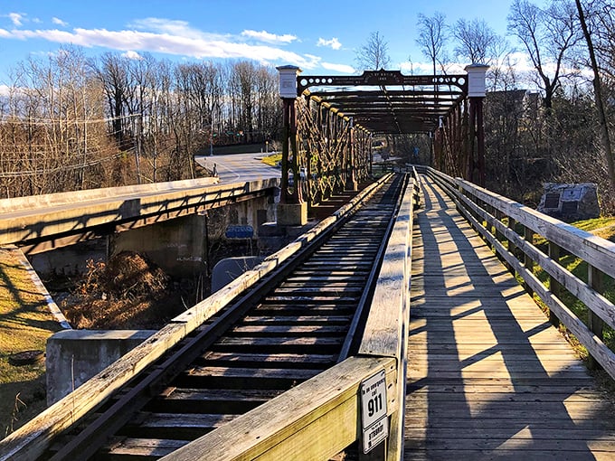 Engineering from an era when things were built to last, not just until the next software update. This 1869 iron marvel still stands proud.